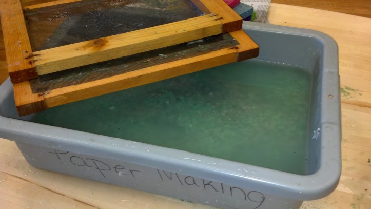 Paper Making – Recycling into Action – Nature Into Action
