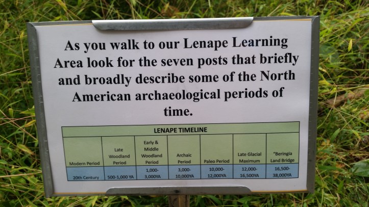Lenape Learning Area – Nature Into Action