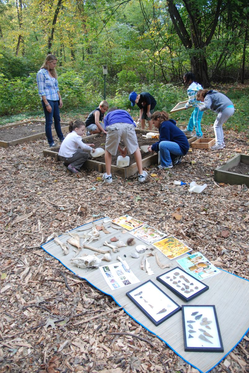 Simulated Native American Artifact Excavation Activity – Nature Into Action