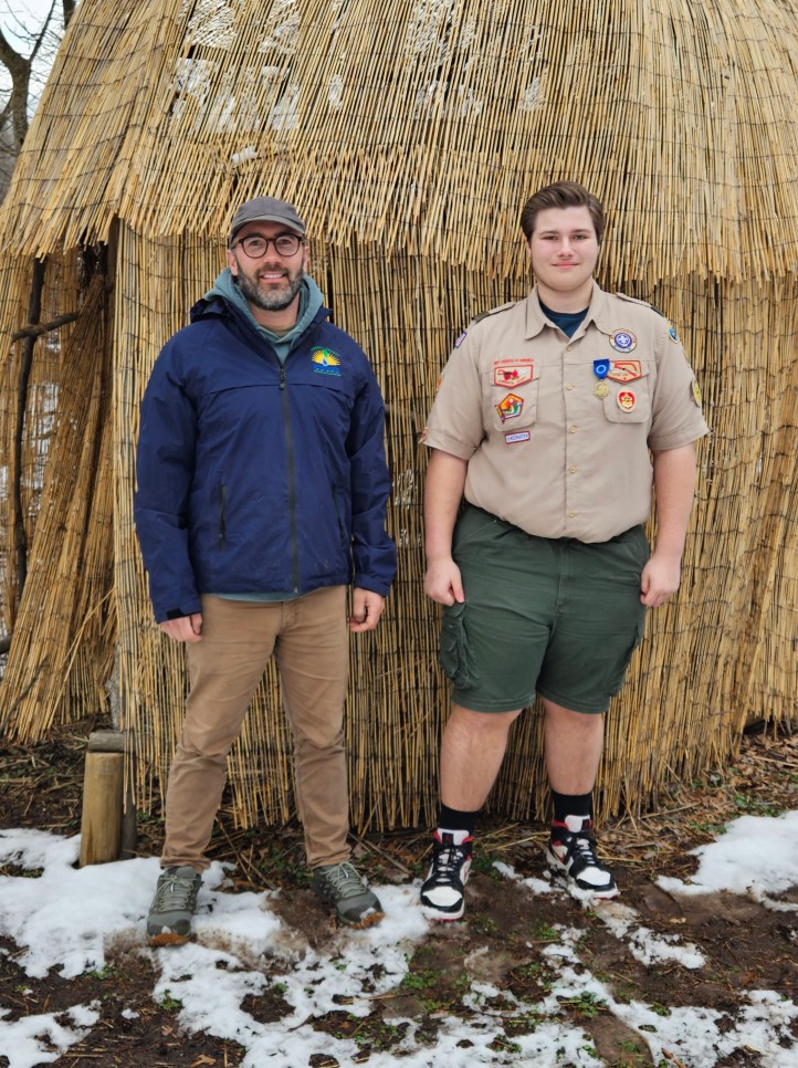 Building a Lenape Longhouse as an Eagle Scout Project – Nature Into Action