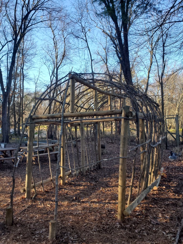 Building a Lenape Longhouse as an Eagle Scout Project – Nature Into Action