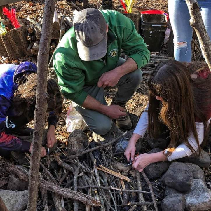 Making Antler Ferro Rod Fire Starters with Kids – Nature Into Action